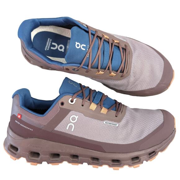 On Running | Shoes | On Running Cloudvista Waterproof 749857 Zinc Grape ...